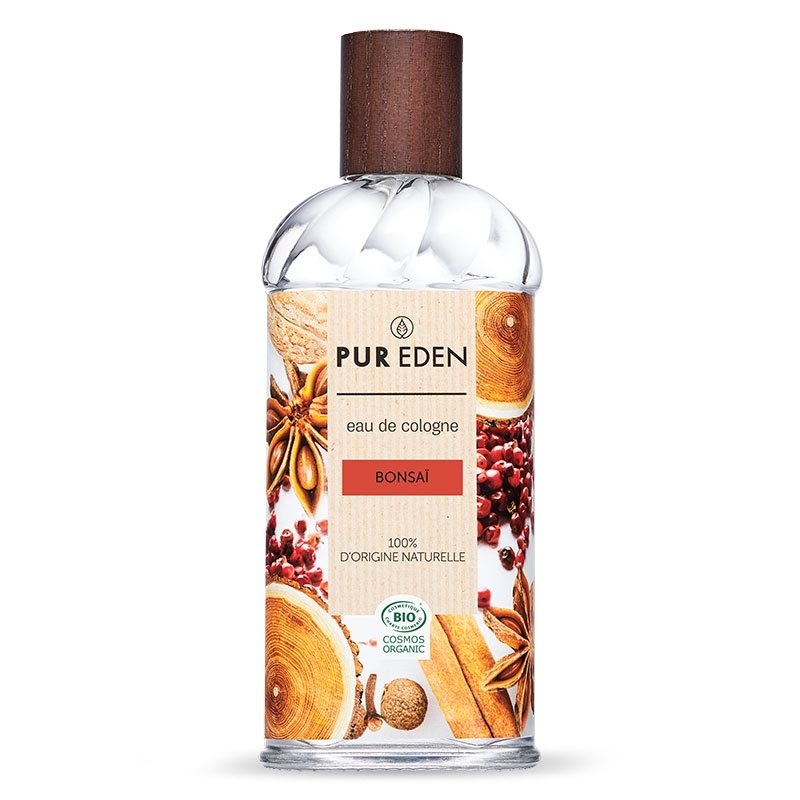 Eau de cologne Homme Bonsaï BIO de PUR EDEN